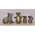 Four Beswick Koala Bears (4)