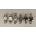 Four Seiko automatic gentleman's wrist watches all appear to be in ...