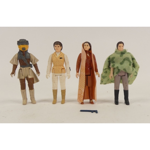 Palitoy/ Kenner, Star Wars, a group of four loose vintage 3 ¾" Star ...
