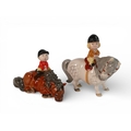 Beswick Norman Thelwell Angel on horseback together with Kickstart ...