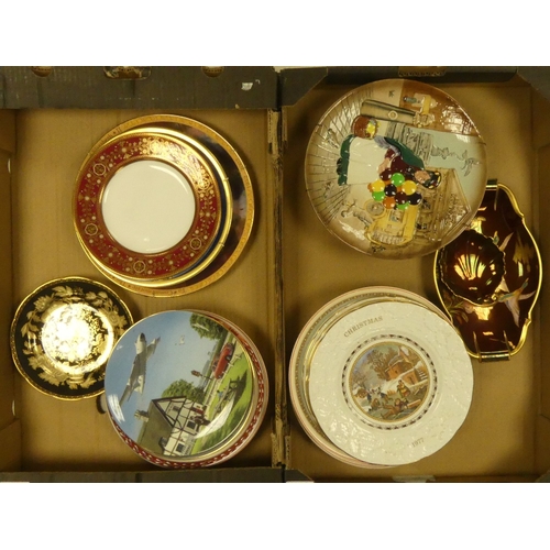 A collection of ceramics to include Carlton Ware Rouge Royale duck ...