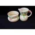 A small Wade jug 8cm & sugar bowl