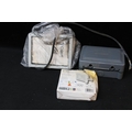 A weatherproof twin socket & two LED lights