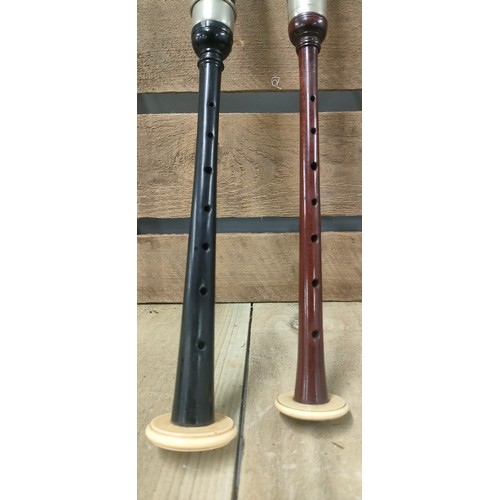 Two antique chanters 1900s Scottish chanter maker R.G Lawrie of Glasgow ...