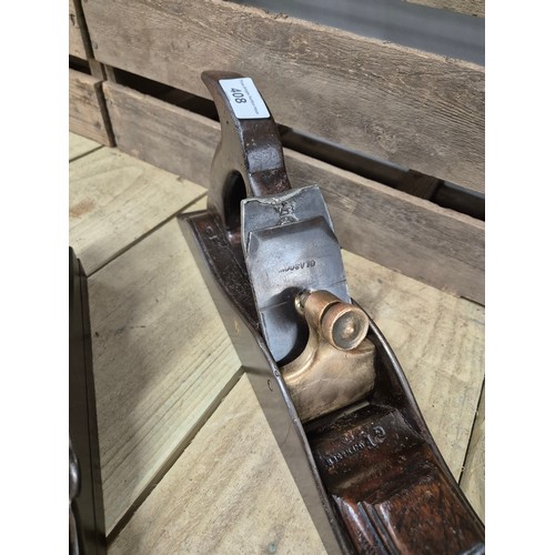 Antique steel in fill jack plane with Mathieson Glasgow iron along with ...