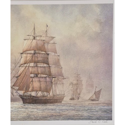 David C Bell Limited edition print 4/200 titled "Cutty Sark of deal ...