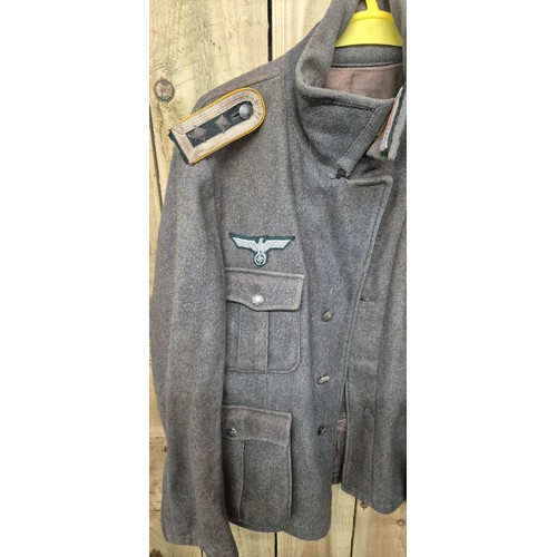 WWII Nazi German Third Reich uniform Wehrmacht jacket having interior ...
