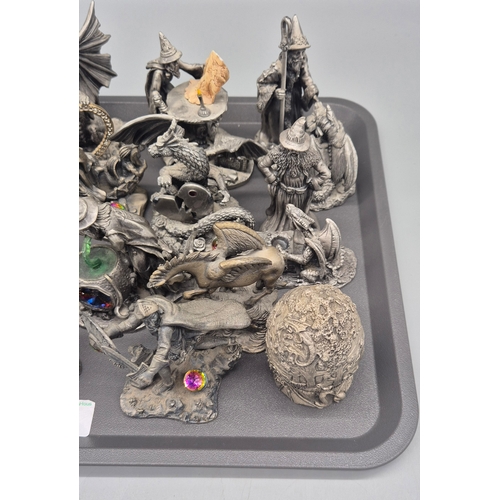 Collection of myth & magic figures.