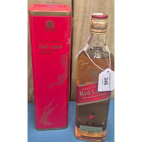 Two Bottlings of Johnnie Walker Red Label Old & Blended Scotch Whisky ...