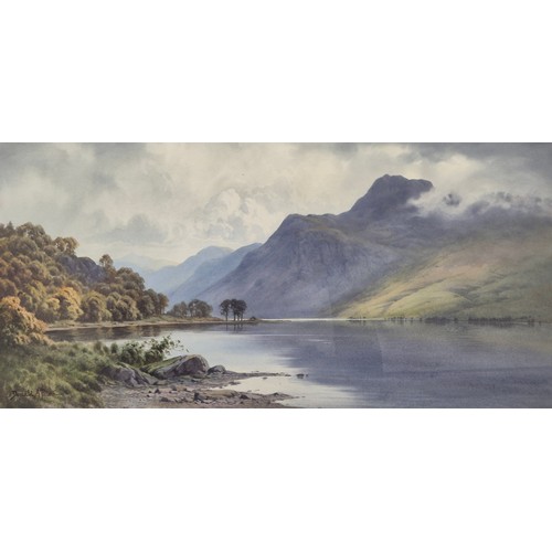Donald A Paton original watercolour titled " Ben Lomond & Loch Lomond ...