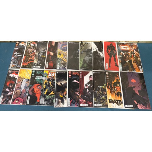 Crate Of DC Batman Comics Various #1 Editions and Variant Editions.