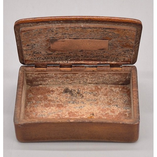 Mary Queen of Scots- A Georgian Snuff box. Having wooden hinges. Having ...