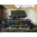 TRIANG HORNBY OO GAUGE PRINCESS ELIZABETH TRAIN AND TENDER REPAINTED ...
