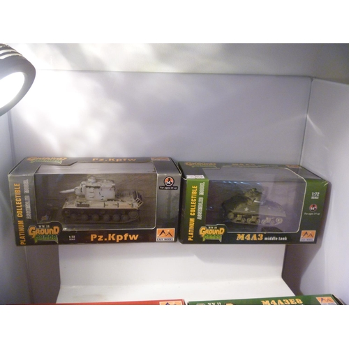 wwii ground armor TANKS ALL BOXED