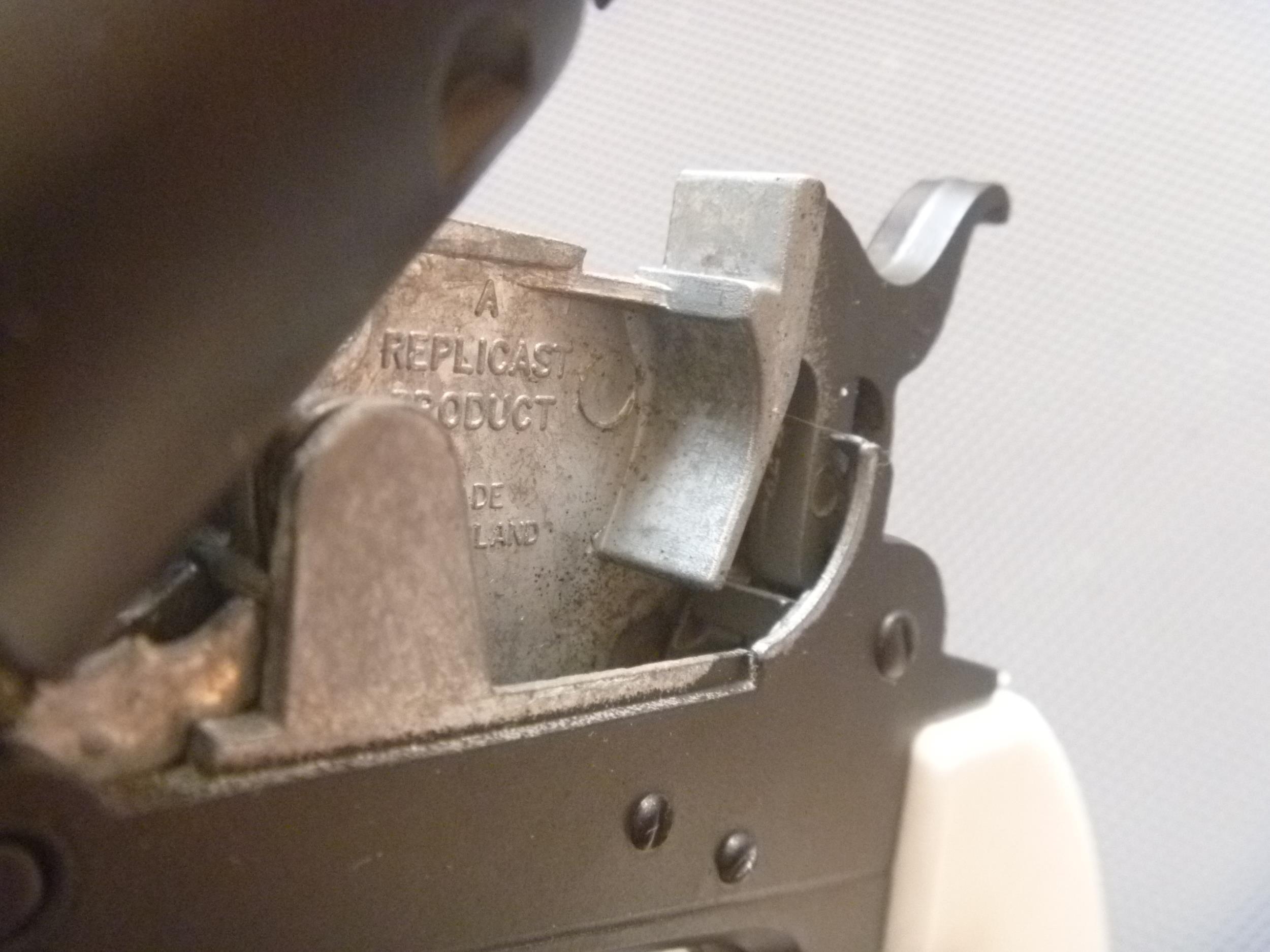 REPLICAST CAP GUN OF A REMINGTON ARMY 44 PISTOL DISTRIBUTED BY WINFIELD ...