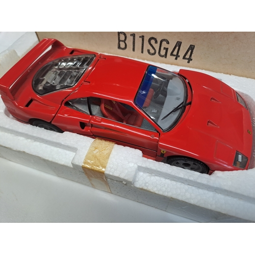 FRANKLIN / DANBURY MINT FERRARI F40 (MINUS WING MIRRORS)