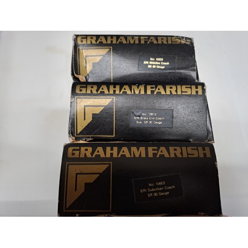 3 OO GAUGE GRAFAR GRAHAM FARISH SR SOUTHERN REGION COACHES