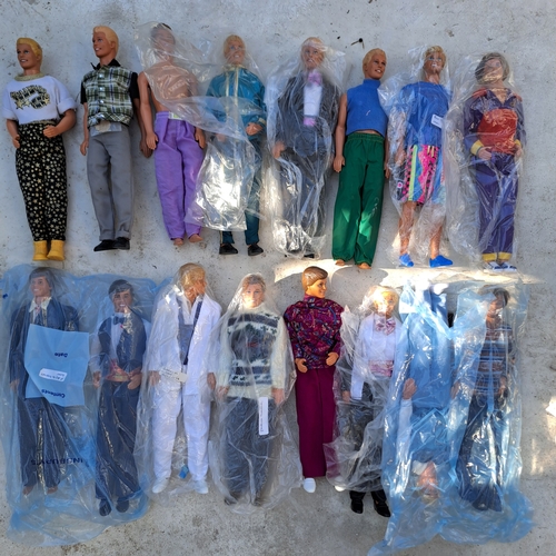 QTY OF MATTEL BARBIE "KEN" DOLLS UNBOXED