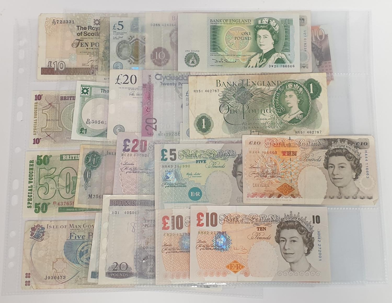 Collection of UK Bank Notes