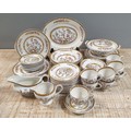 A 63pcs Washington Indian Tree Pattern Dinner Service