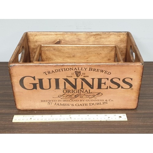 Lot of 2x Crates, Guinness and Jameson Irish Whiskey Wooden Crates ...