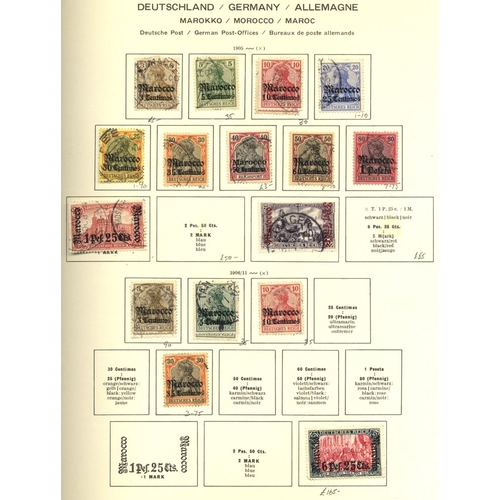 M & U collection in a Schaubek printed album of mainly States ...