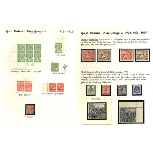 1911-51 COLLECTION M & U neatly presented in an Exeter album commencing ...