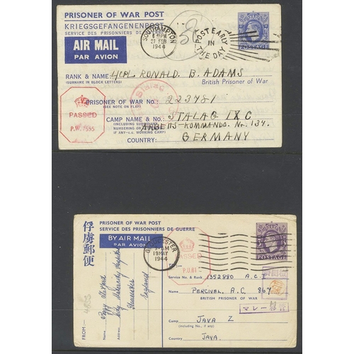 AIR LETTERS collection written up on pages with 23 different examples ...