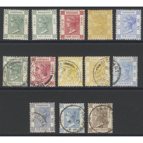 1900-01 CCA set, VFU + extra 5c & 10c shades, also M examples of 2c (2 ...