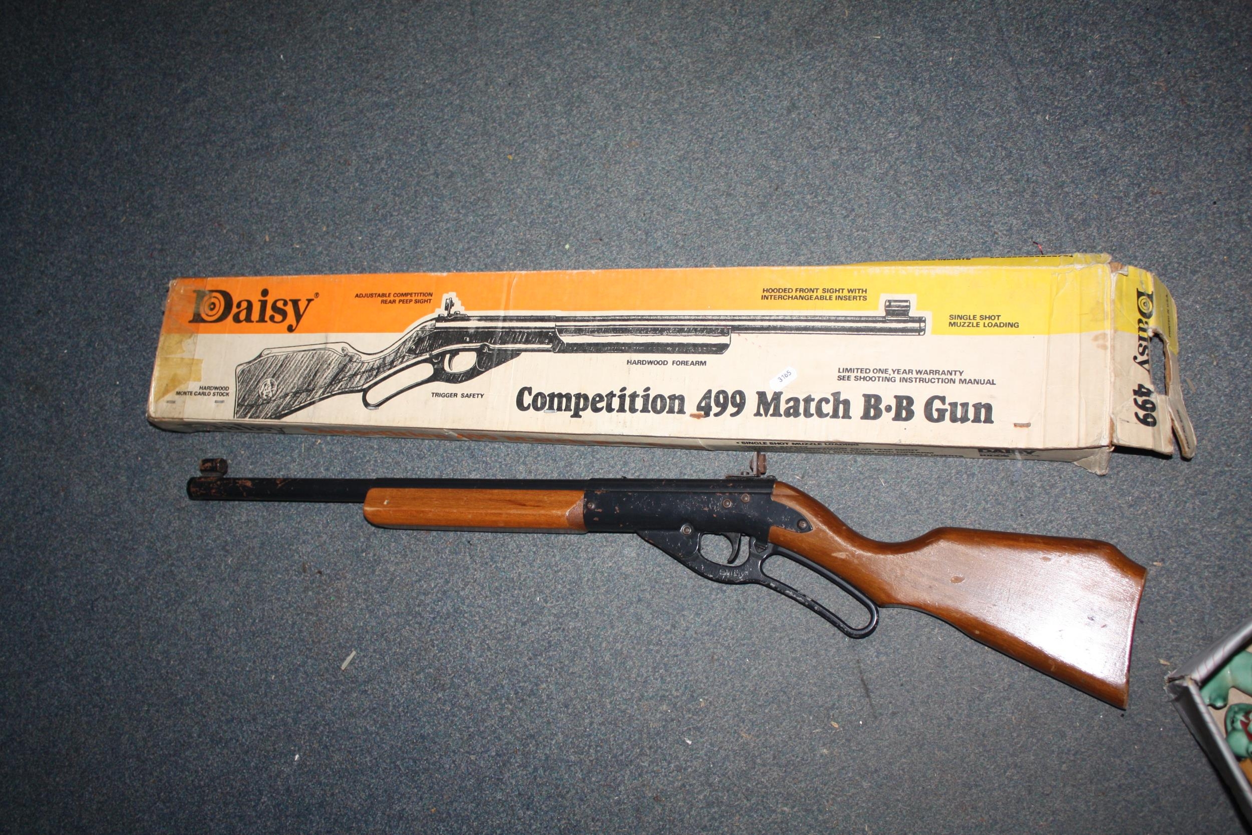 Daisy Competition 499 Match BB gun & box