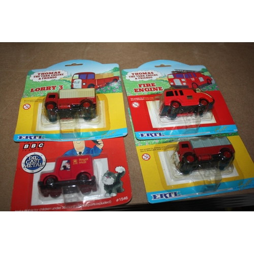 Thomas the Tank Engine & Postman Pat boxed vehicles