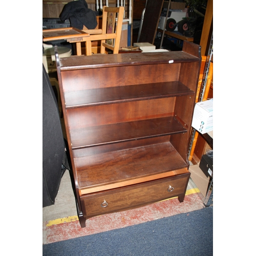 Stag style bookcase 44" h. x 30" w.