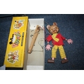 Boxed Pelham Rupert bear puppet 10"