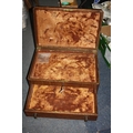 Oak cutlery box 8"h x 20" w