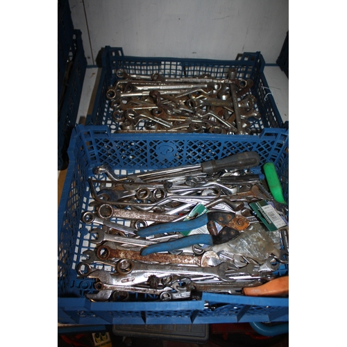 2 cartons assorted spanners