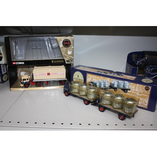 2 boxed Corgi Guinness models longest 11"