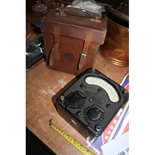 Universal avometer & leather case