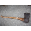 Vintage long handled axe