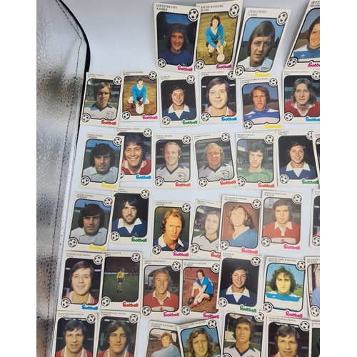 Large job lot of Collector Football swop cards to include 1970/80's ...
