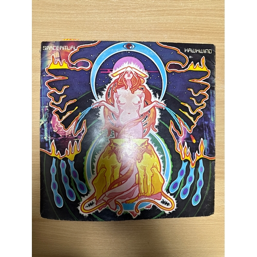 Hawkwind space ritual double album fold out poster cover - All records ...
