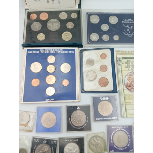 Collection Of 20th Century Coins Including Royal Mint 1996 Proof Coin ...