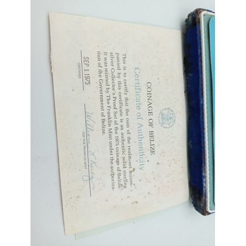 Collectors Solid Sterling Silver Proof Set Franklin Mint Coinage Of ...