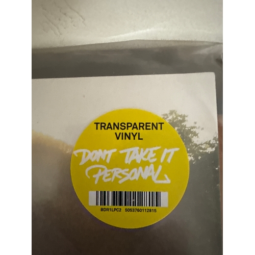 Dizzy rascal don’t take it personal transparent vinyl - Brand new and ...