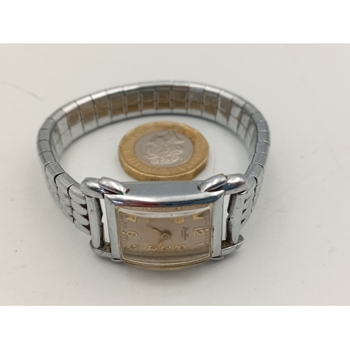 A pair of ladies wrist watches to include Fray and Bentima.