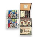 Construction sets including Trix Major in wooden box, Moto Trix 363 ...