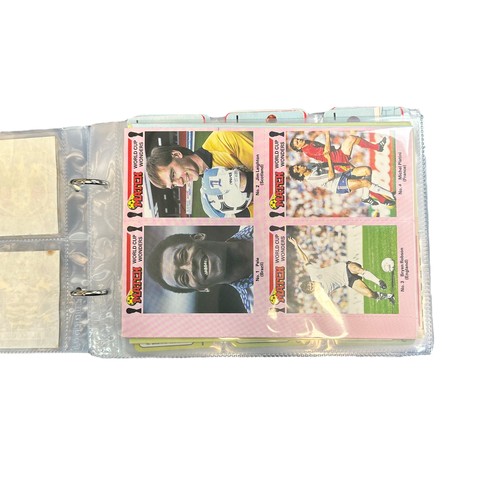 Album Containing Football trade cards to include sets and part sets by ...