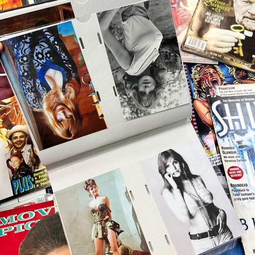 Horror, a collection on pin-up horror girls photographs in binder ...