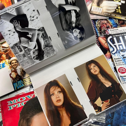 Horror, a collection on pin-up horror girls photographs in binder ...