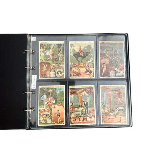 Album Of Liebig Cards to include set numbers: F555, F556, F557, F558 ...