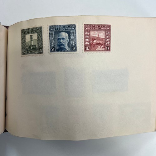 World early issues collection in well-filled Cursitor loose leaf album ...